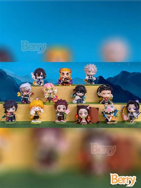 POPMART Bubble Mart Demon Slayer Kimetsu No Yaiba Birth Flower Series