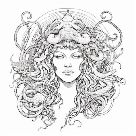 Esboço mão desenhada arte de linha única página para colorir desenho de