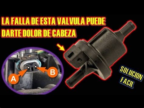 Sintomas de una Valvula de Canister Dañada YouTube