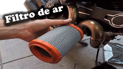Como Trocar O Filtro De Ar Da Ducati Scrambler YouTube