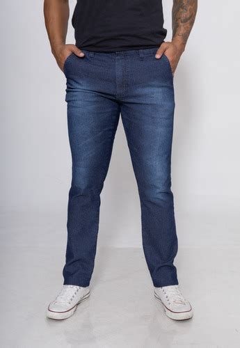 Calça Jeans Masculina Tradicional Corte Reto Envio Imediato