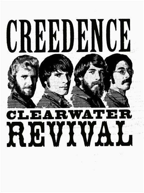 Creedence Clearwater Revival T Shirt By Mezcu Aff Sponsored