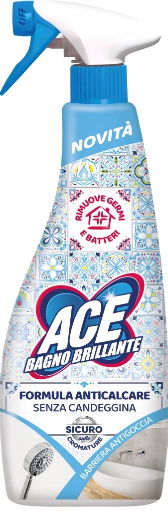 Ace Bagno Brillante Senza Candeggina Spray 500ml TuttoDetersivi It