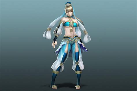 Wang Yuanji Games Female Cg Video Games Blonde Hair Thigh Highs