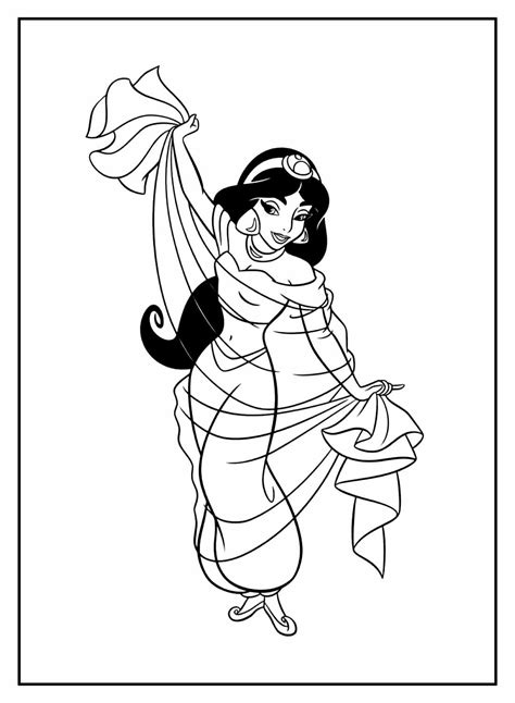 Desenhos Do Aladdin Para Colorir Bora Colorir