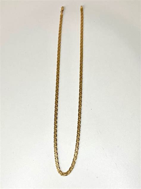 18 Kt Yellow Gold Necklace Catawiki