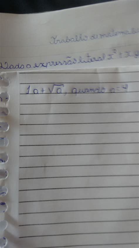 Qual O Valor Num Rico Da Express O Alg Brica Brainly Br