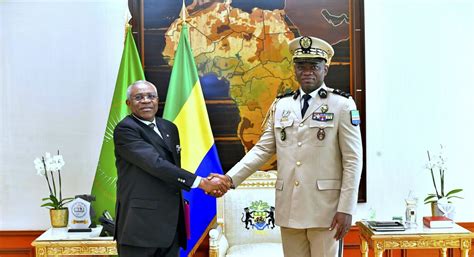 CEMAC Le président de la Commission chez Oligui Nguema