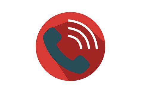 Phone Call Flat Icon Vector Graphic By Riduwanmolla Creative Fabrica