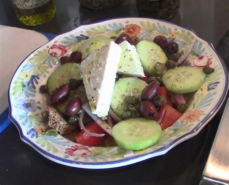 Authentic Greek Salad W Joanne Anton Cooking Secrets For Men
