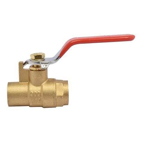 VÁLVULA DE ESFERA SOLDABLE 1 2 PULGADA DORADO DICA The Home Depot México