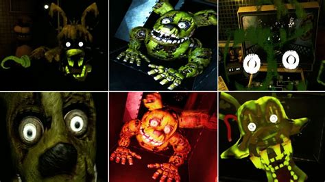 Five Nights At Freddy S VR Help Wanted ALL FNAF 3 JUMPSCARES YouTube