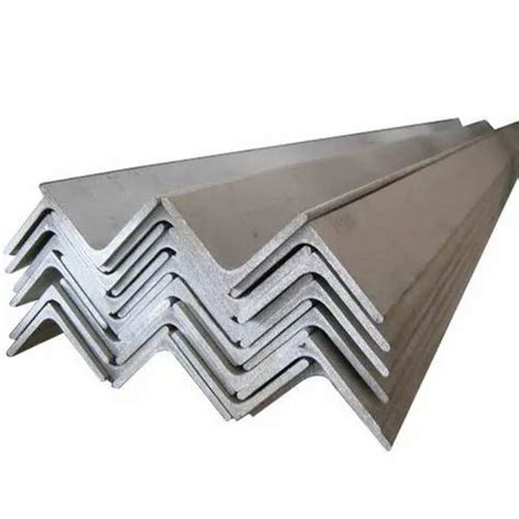 V Shape Mild Steel Angle For Construction Thickness 6 Mm At Rs 48 Kg