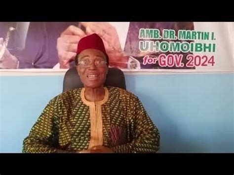 Amb Prof Martin Uhomoibhi OFR Message To Nigeria On Event Of The
