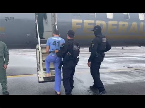 Marcola é transferido de Rondônia para Brasília YouTube