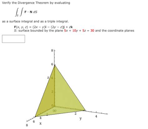 solved verify the divergence theorem by evaluating