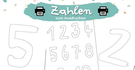 Zahlen 1 10 Zum Ausdrucken Ausmalbilder Zahlen Vorlagen Zum Zahlen