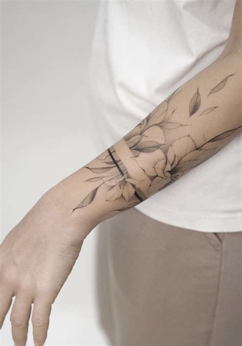 Arm Wrap Tattoo Wrap Around Wrist Tattoos Side Wrist Tattoos Cuff