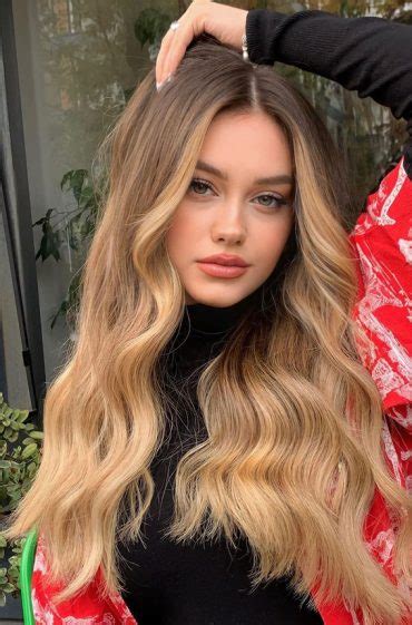 Cute Summer Hair Colours Hairstyles Butterscotch Bronde
