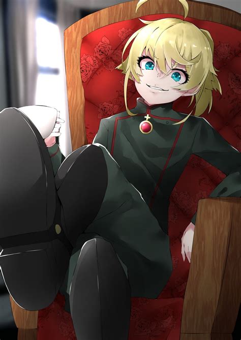 Tanya Degurechaff Youjo Senki Drawn By Cotton Kanzaki Danbooru
