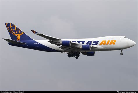 N475MC Atlas Air Boeing 747 47UF Photo by Paweł Cieplak ID 525985