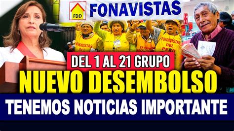 FONAVI DEVOLUCIÓN LO ÚLTIMO NUEVO PAGO DE REINTEGRO nuevo desembolso a