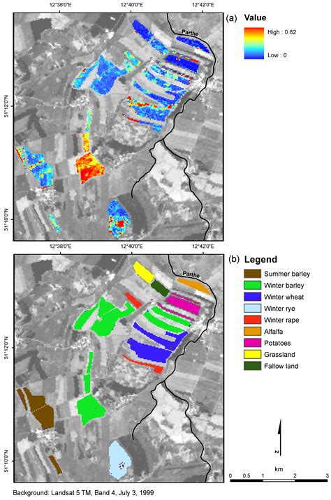 remote sensing free full text supervised classification of agricultural land cover using a