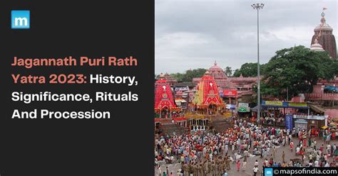 Jagannath Puri Rath Yatra 2023 History Significance Rituals And