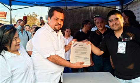Rodolfo Loredo recibe constancia de mayoría como alcalde de Ciudad