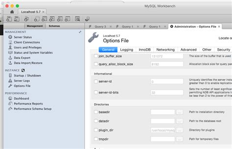 How To Change MySQL 5 6 22 Data Directory Using Workbench GUI Stack