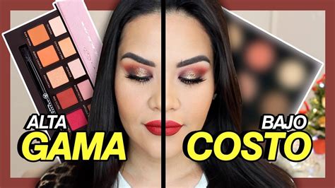 Maquillaje Alta Gama Vs Bajo Costo P Navidad Mytzi Cervantes YouTube