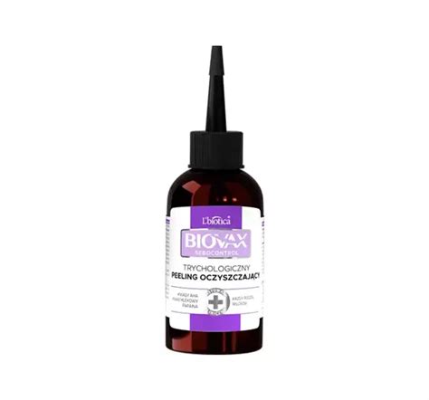 biovax sebocontrol trychologiczny peeling oczyszczający do skóry głowy