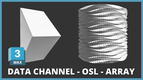 Modelado paramétrico con Data Channel Wire parameters y OSL 3DCollective