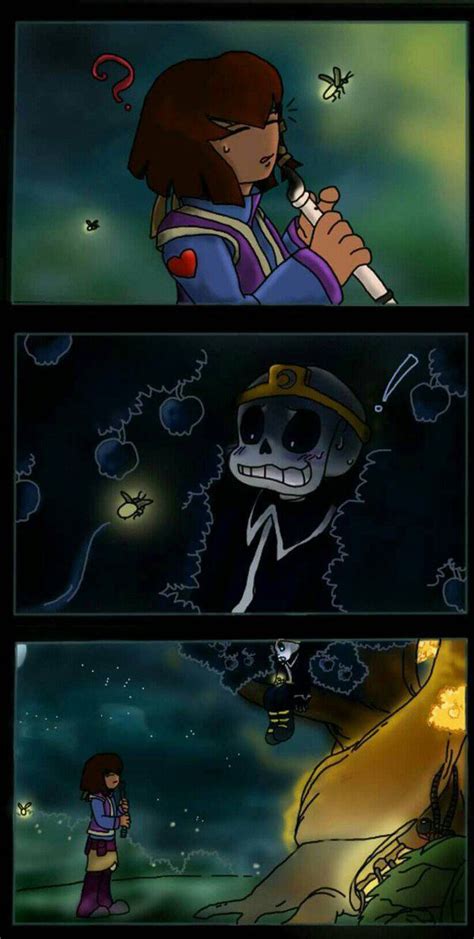 Sans X Frisk Comic 34 Nightmare X Frisk Anime Undertale Sans X