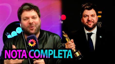 Guido Kaczka contó cómo vivió la noche de los Martín Fierro y el