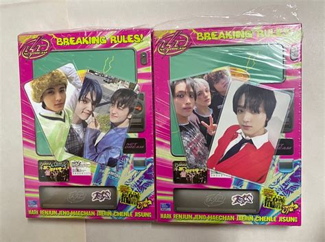 NCT DREAM ISTJ Poster Vending Machine 7dream Qr Ver MARK HAECHAN