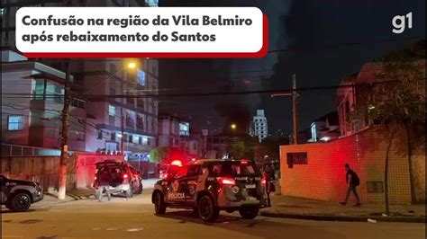 Vídeo Confusão após Santos ser rebaixado para a Série B Santos e