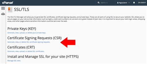 CPanel SSL Configuration And Installation Guide SSLTrust