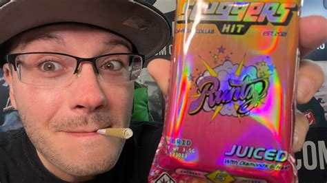 Sluggers Hit Juiced Joint Review Featuring The Runtz Strain With Flower
