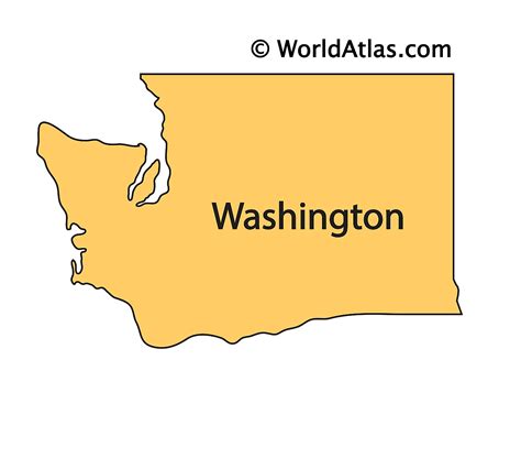 Washington Maps Facts World Atlas