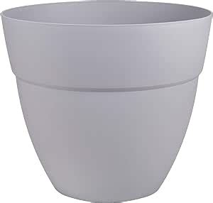 EDA Pot de Fleurs Rond Cancùn 28 3 L Zone de Rétention d eau Ø 39