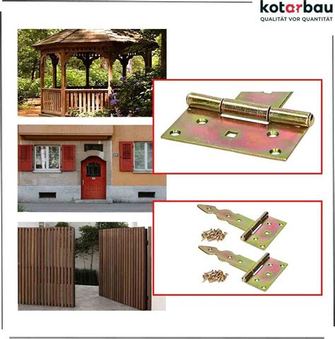 Zawias 150 Mm Do Okiennic Altanowy Drzwiowy Budowlany 2 Szt Kotarbau