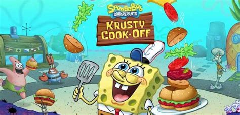 Make Krabby Patties In Spongebob Krusty Cook Off Coming February To Ios And Android Touch