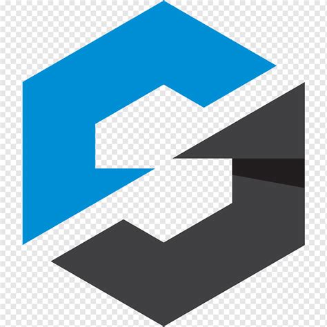 Logo Merek Line Angle Garis Biru Sudut Segitiga Png PNGWing