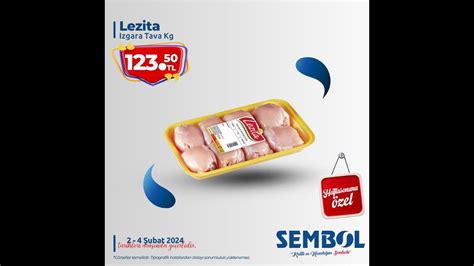 Sembol Market Hafta Sonu Kampanyalar 03 04 Şubat 2024 YouTube