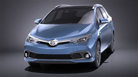 Toyota Auris Touring Sports 2018 VRAY 3D模型 129 3ds c4d fbx lwo