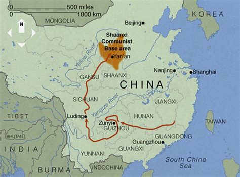 Vạn lý Trường chinh Cuộc rút lui vĩ đại nhất lịch sử quân sự Tri