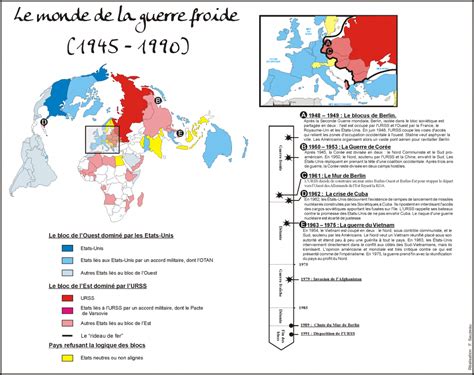 Le Monde Pendant La Guerre Froide Un Monde Bipolaire