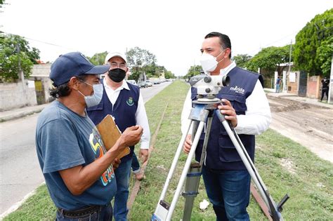 Tramits El Alcalde Renán Barrera trabaja en el mejoramiento de la