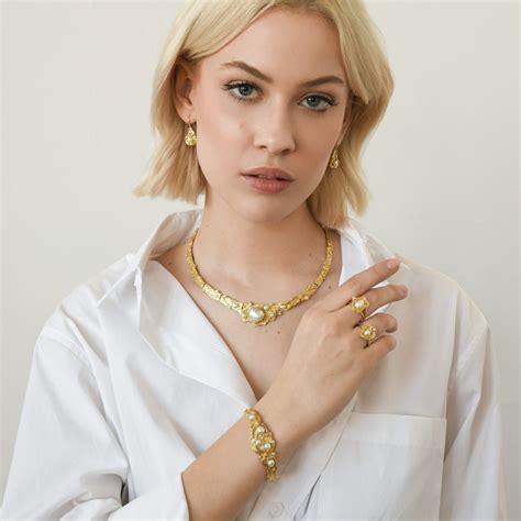 Anastasia S Pool Split Band Keshi Ring Allure South Sea Pearls